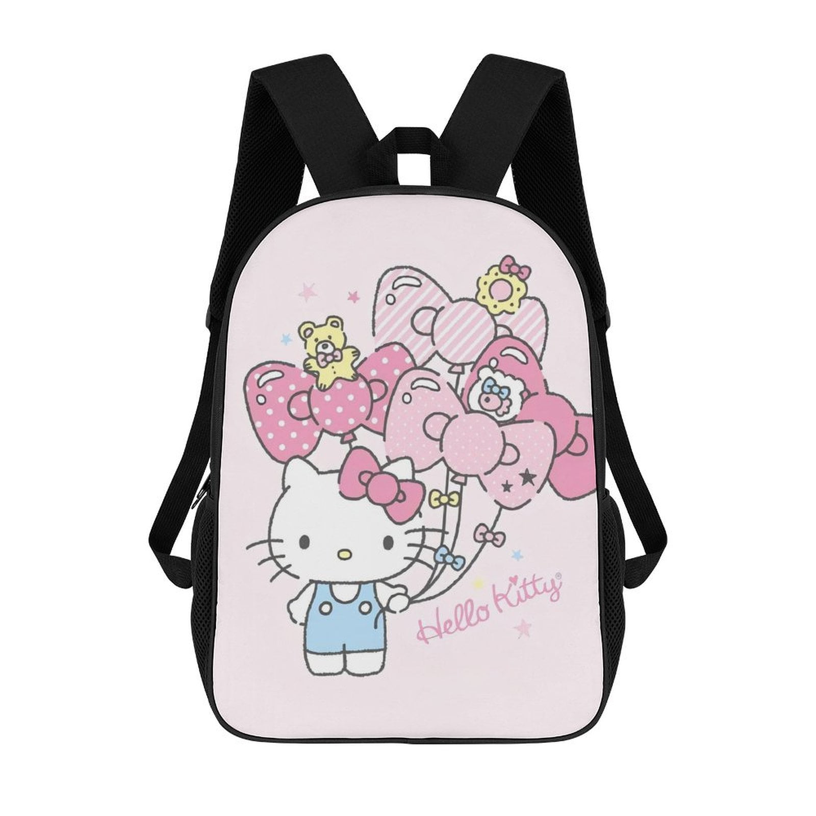 Hello Kitties Backpack 17 inch Bags Hello Kitties Merch - Walmart.com