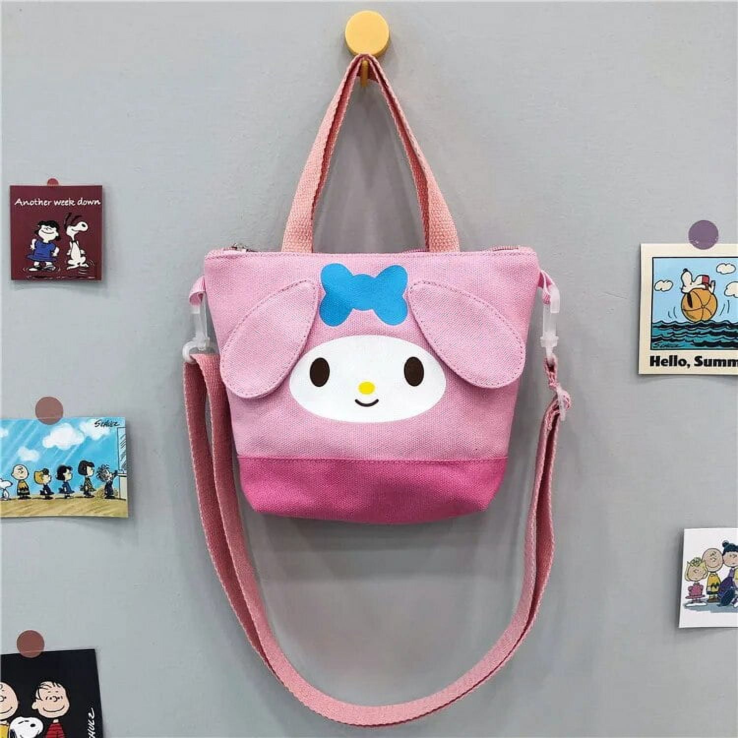 Hello Kittty Kawaii Purses and Handbags Sanrio Kuromi Coin Bags Women ...