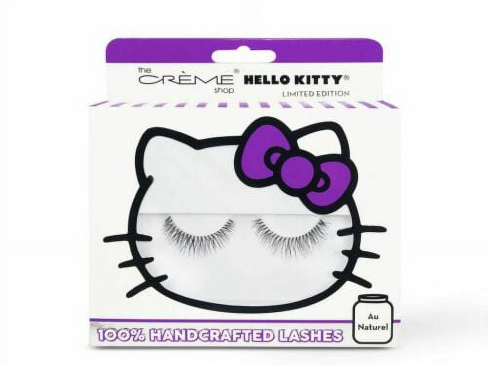 The Crme Shop x Sanrio Hello Kitty 100% Handcrafted Lashes Au Naturel ...