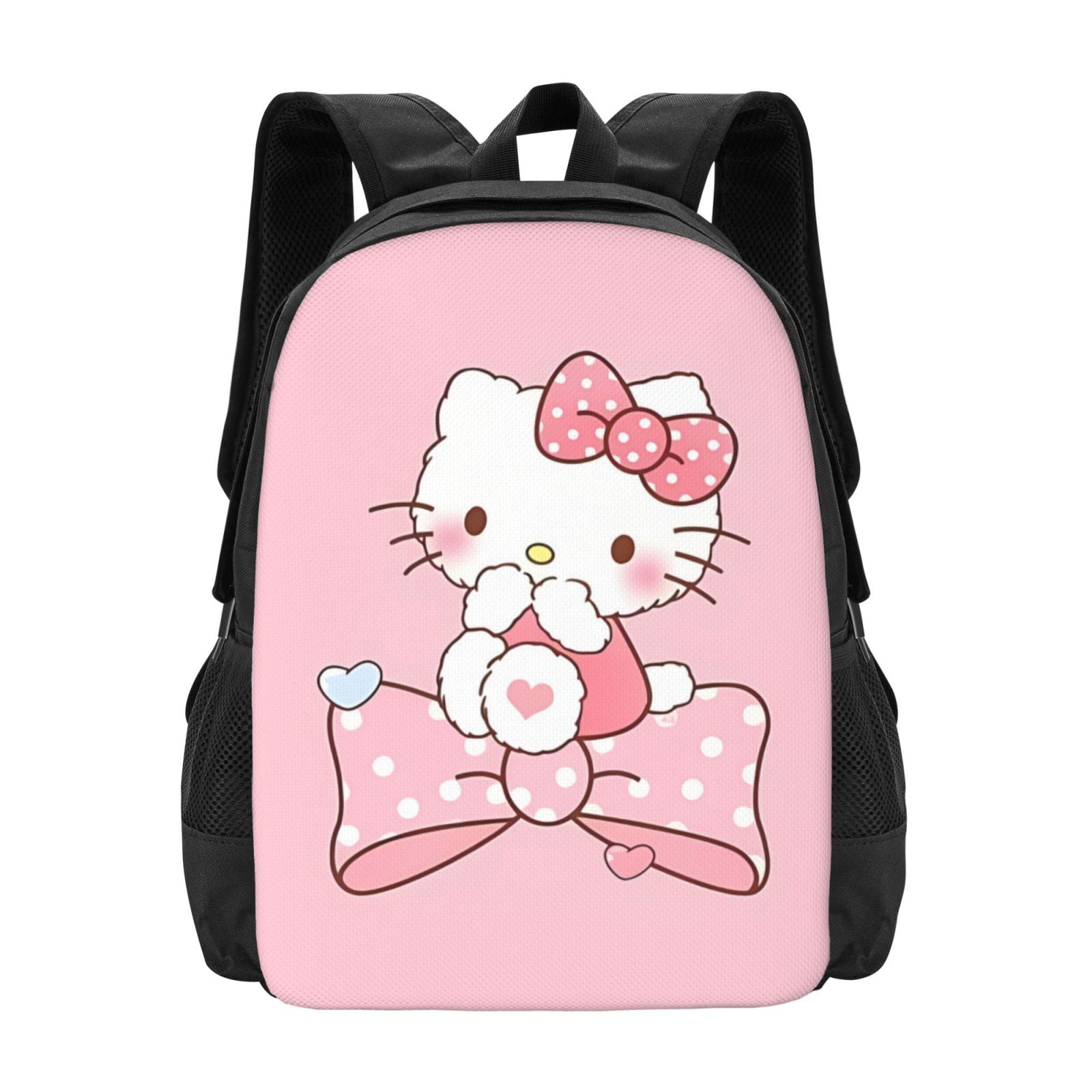 Hello Kitty(101) Backpack Casual Adjustable Bookbag School Bag Unisex ...