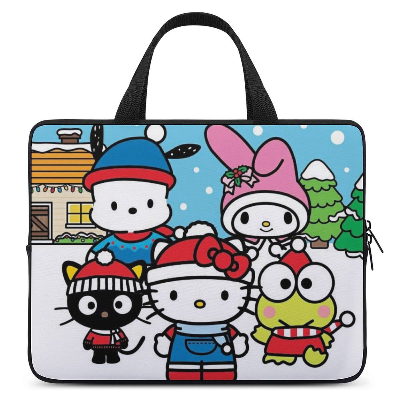 Hello Kitty 12 Inch Laptop Bag,Expandable Computer Bag Laptop Briefcase ...