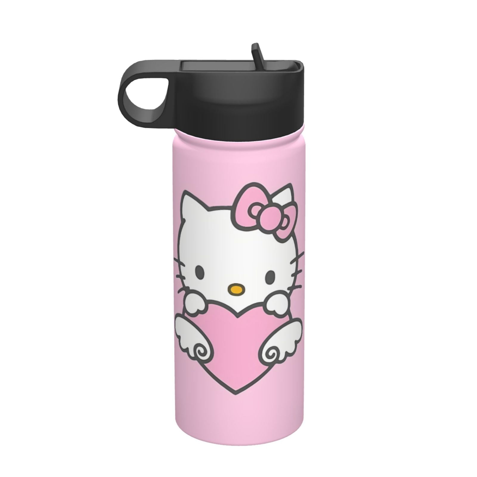 Hello Kitty(142)Wide Mouth Water Bottle Stainless Steel & Vacuum ...