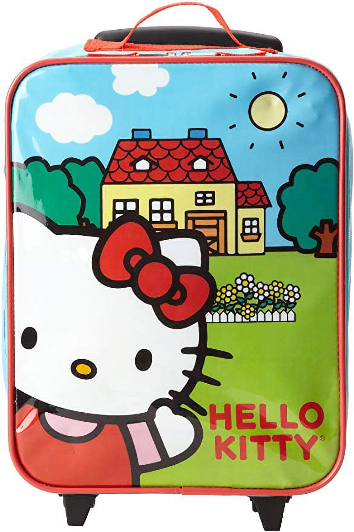 Hello Kitty 15" Soft Pilot Case/Rolling/Roller - Walmart.com