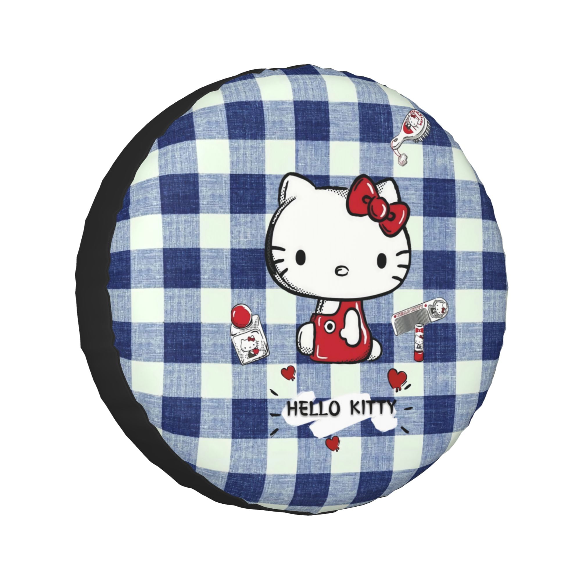 Hello Kitty(15) Spare Tire Cover,Universal Wheel Tire Cover 14 15 16 17 ...