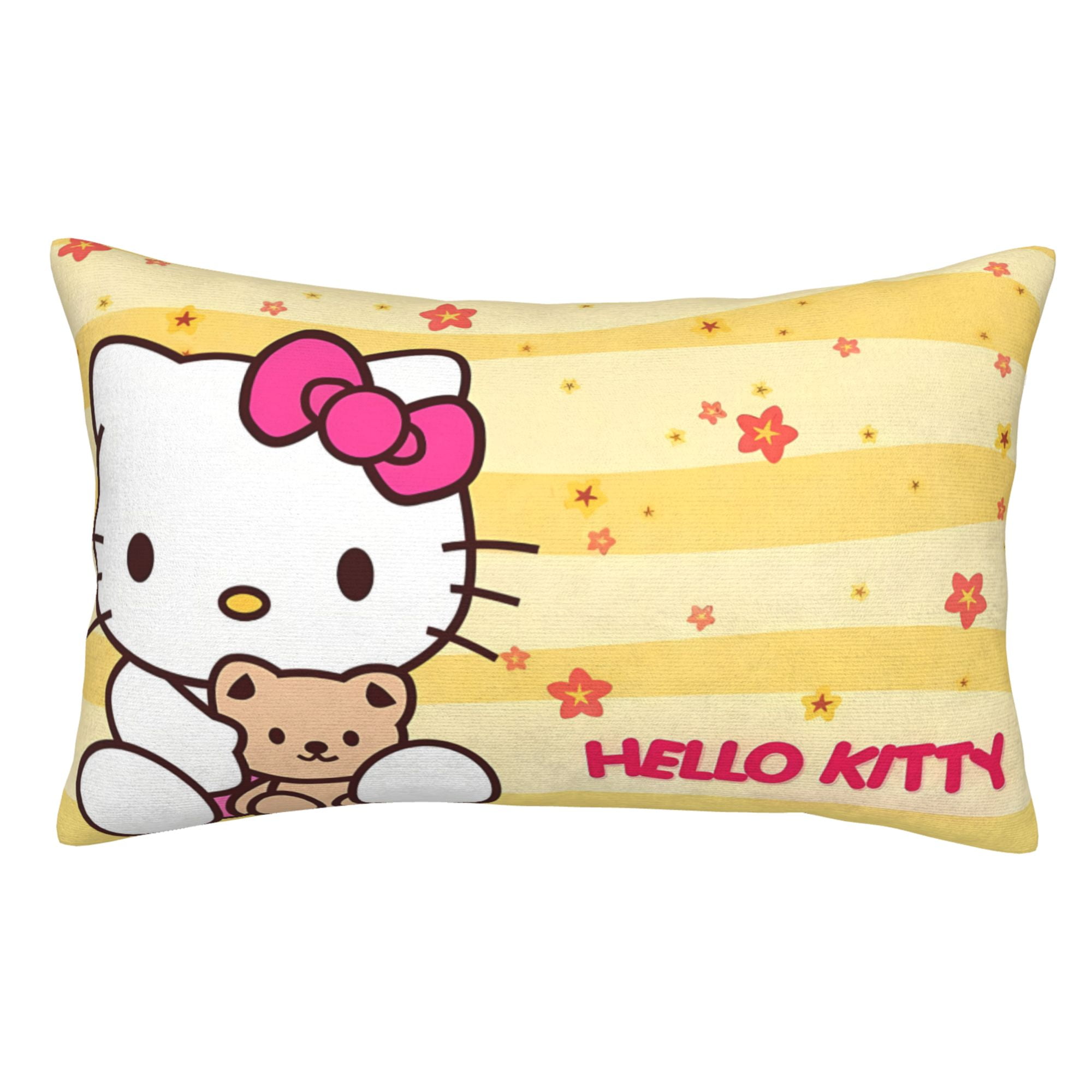 Hello Kitty(155) Pillow Cover Cute Cat Pillow Case for Decorating ...