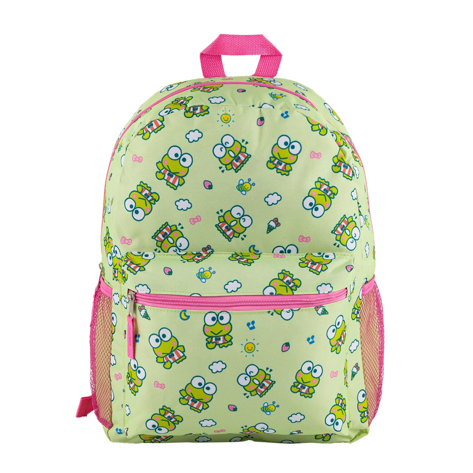 Hello Kitty 16 inches Large Allover Print Backpack- KEROPPI - Walmart.com