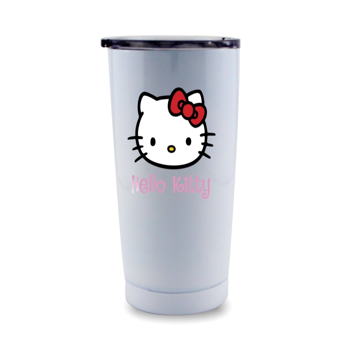 Hello Kitty 16oz Stainless Steel Cup with Lid Cartoon Insulated Drinks ...