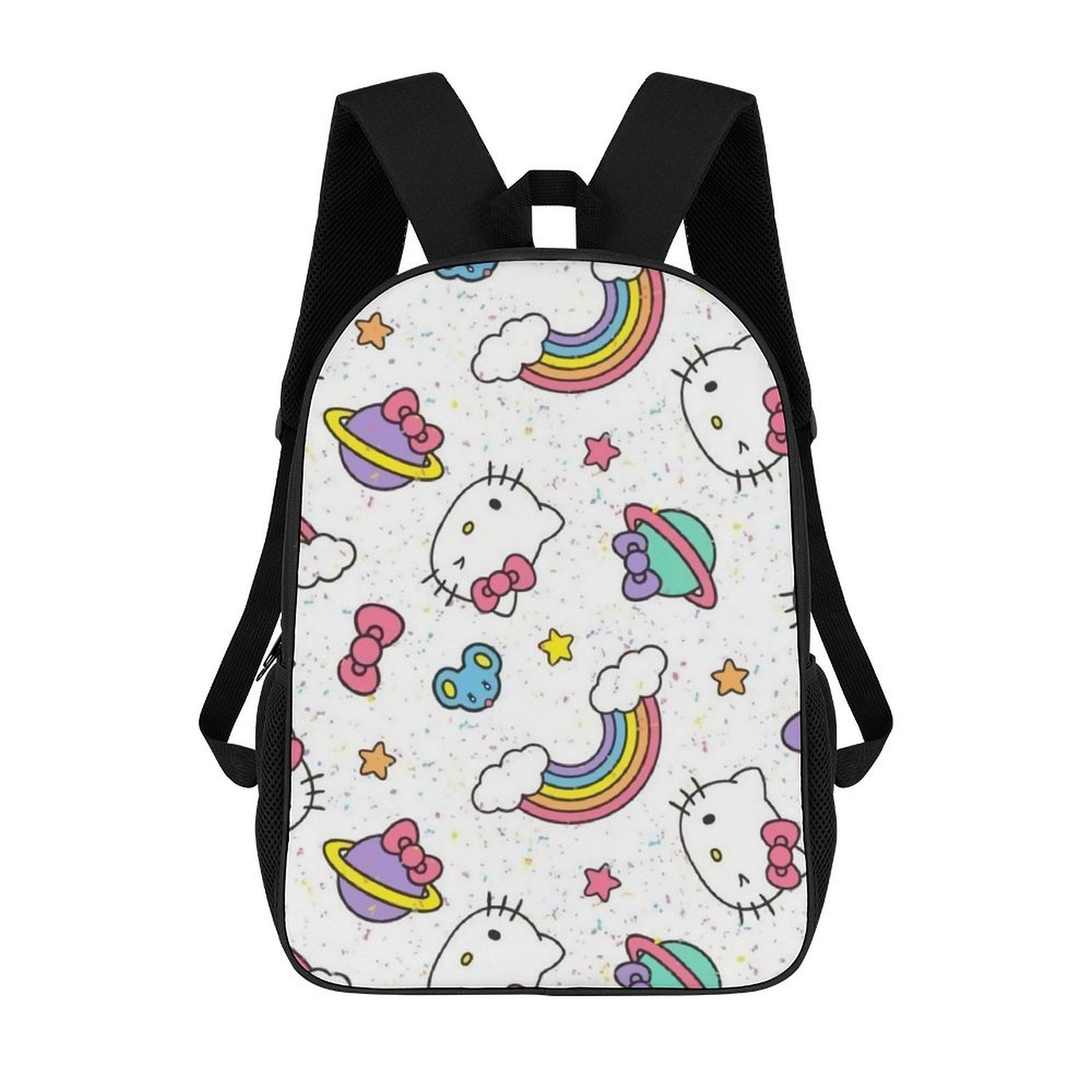 Hello Kitty 17 Inch Large Capacity Backpack,casual Travel Backpack ...