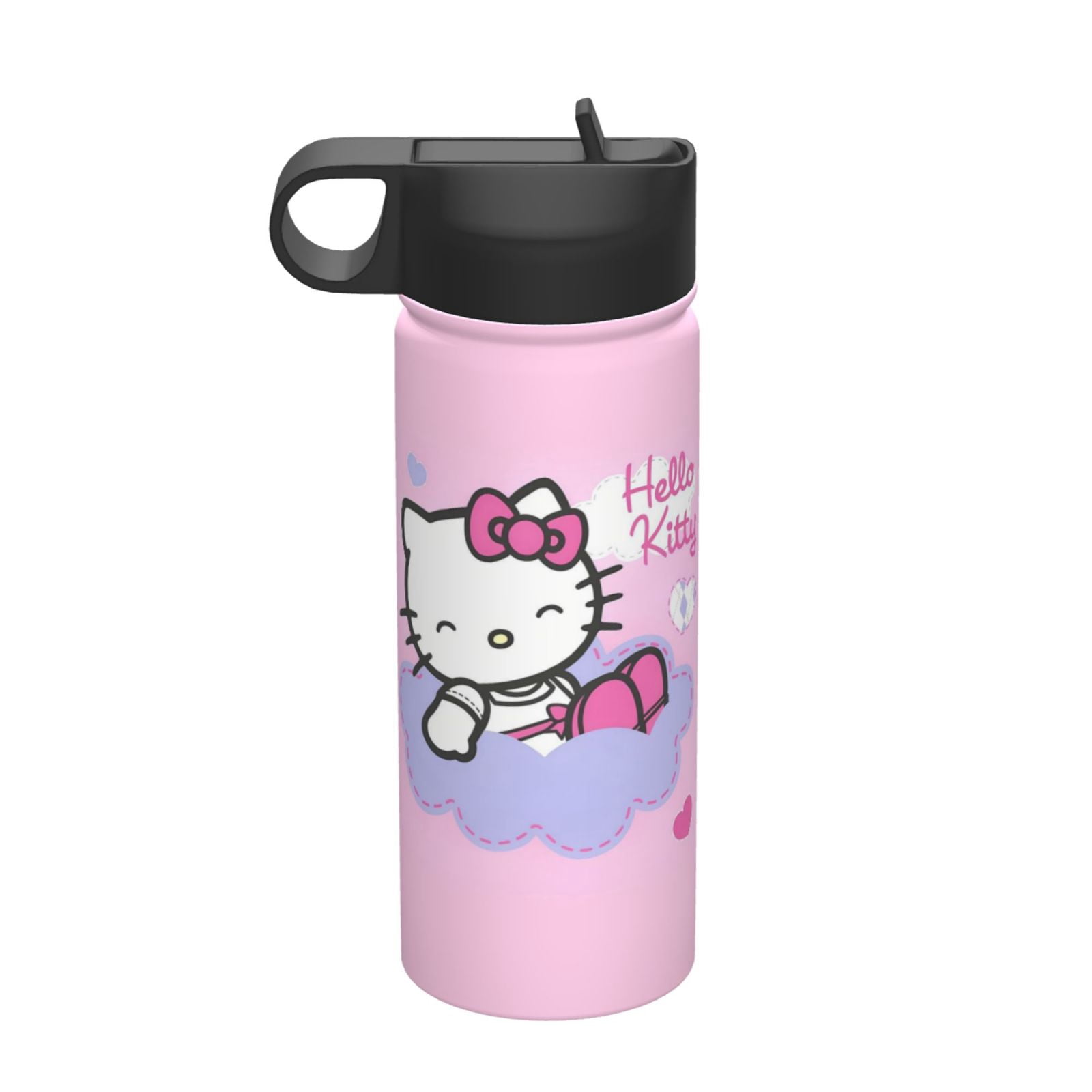 Hello Kitty(177)Wide Mouth Water Bottle Stainless Steel & Vacuum ...