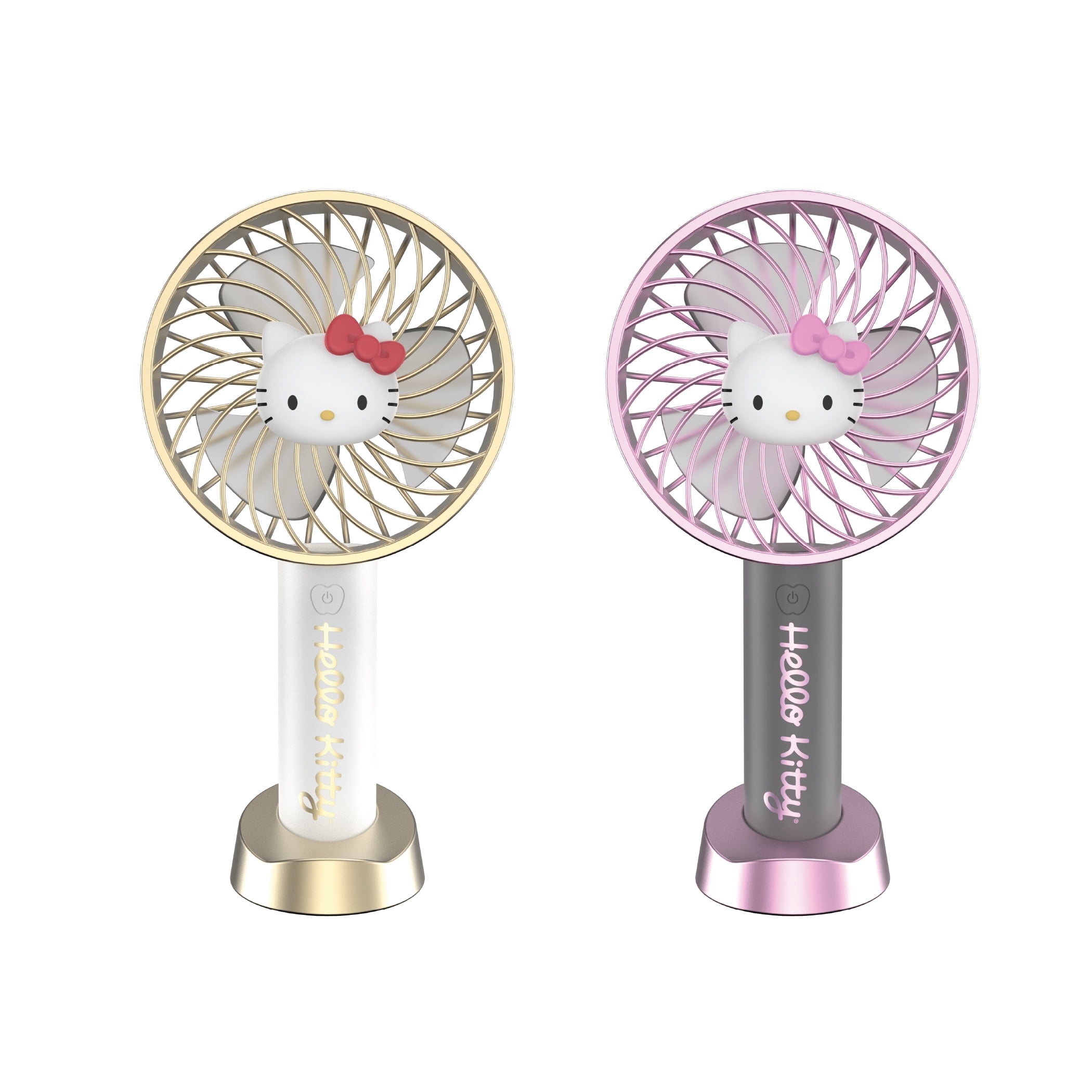 Hello Kitty 2 Pack Portable Fans - Stay Cool in Style with Hot Pink ...