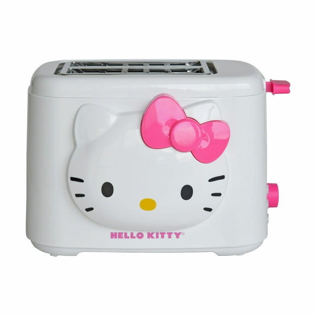 Hello Kitty 2-Slice Wide Slot Toaster with Cool Touch Exterior ...