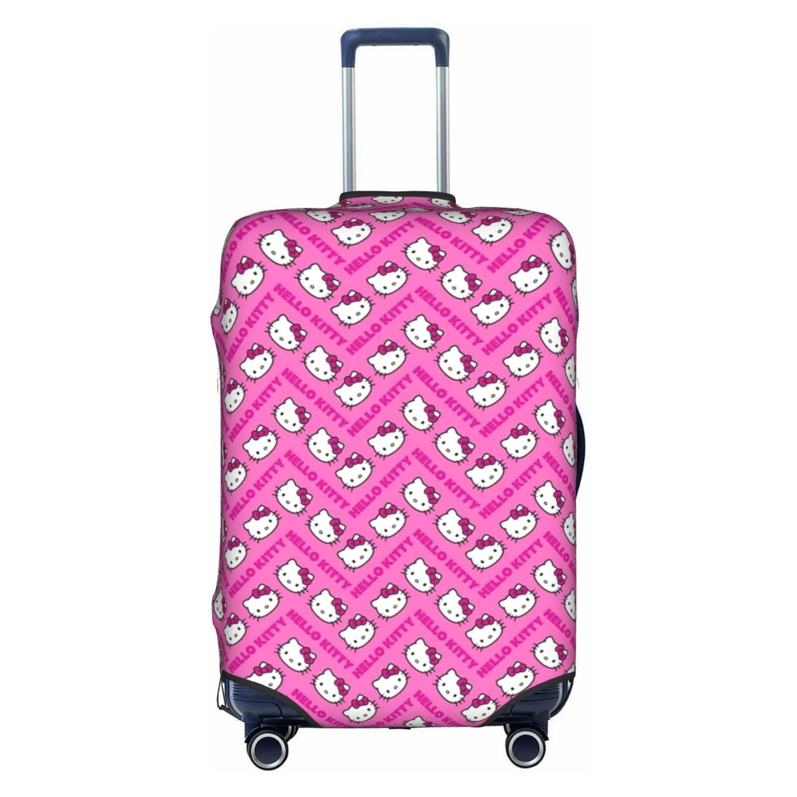 Hello Kitty(216)Travel Suitcase Protector Pink Cat Elastic Washable ...
