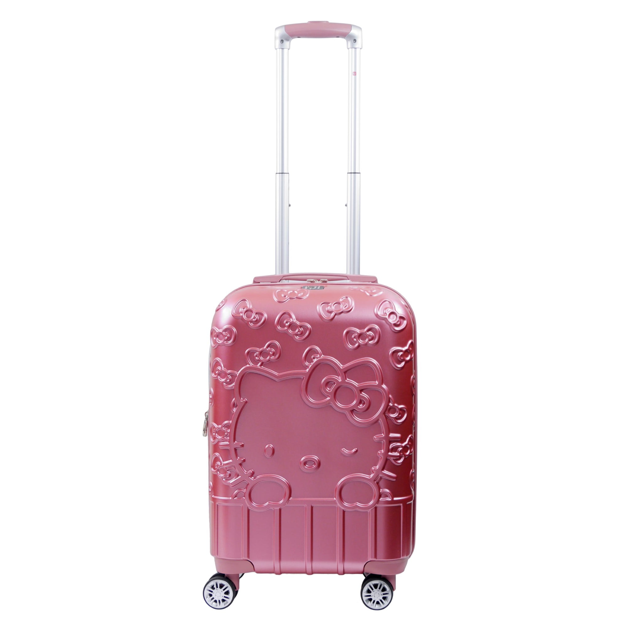 Hello Kitty 22 Inch Carry On Luggage, Molded Hardshell Rolling Suitcase ...