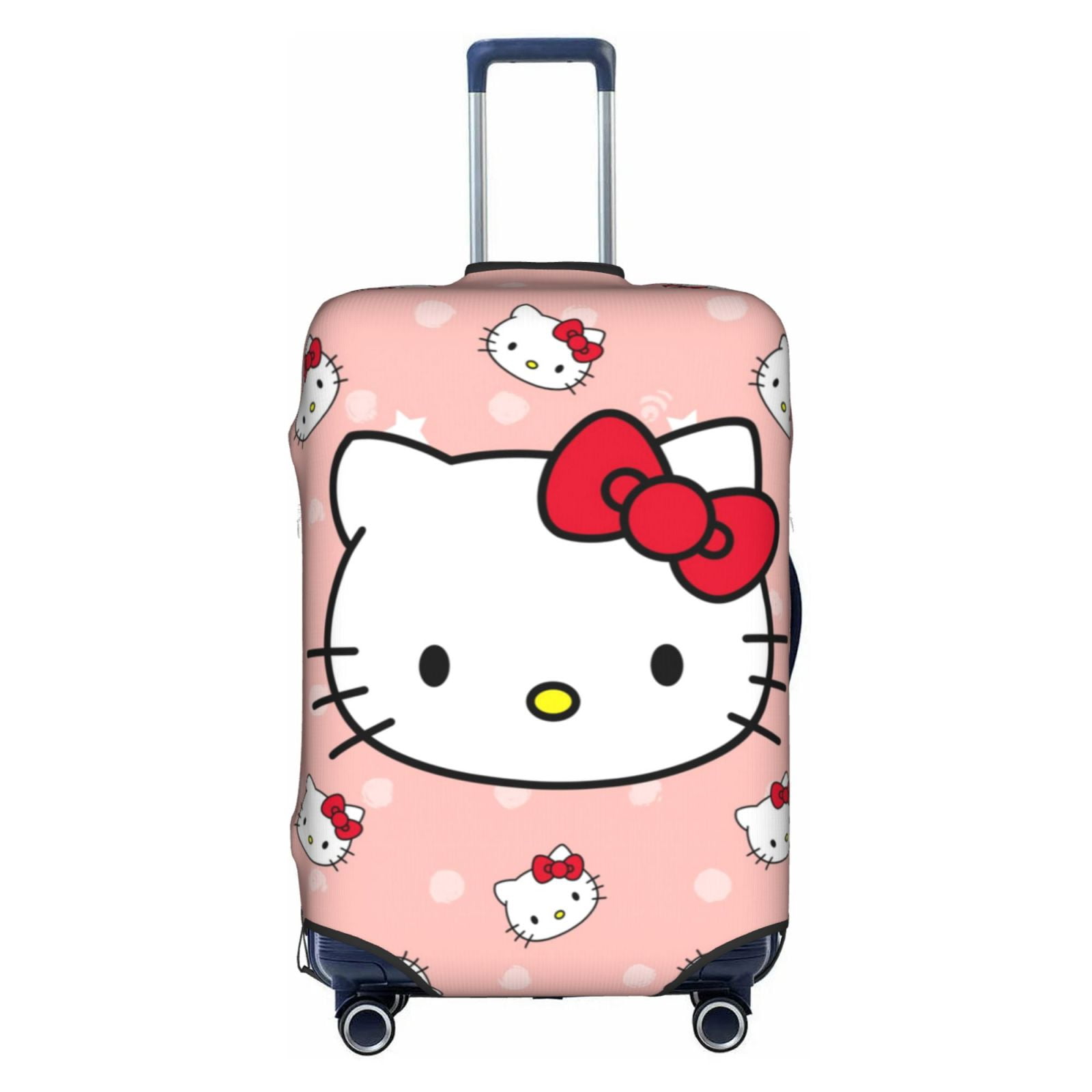 Hello Kitty(23)Travel Suitcase Protector Pink Cat Elastic Washable ...
