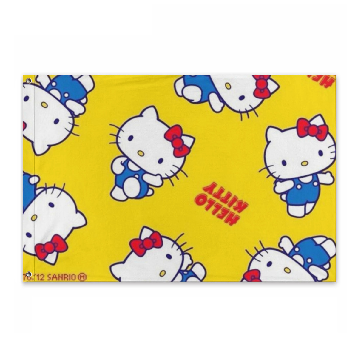 Hello Kitty 2x3FT- Single layer Flag Multi-size Banner Indoor Outdoor ...