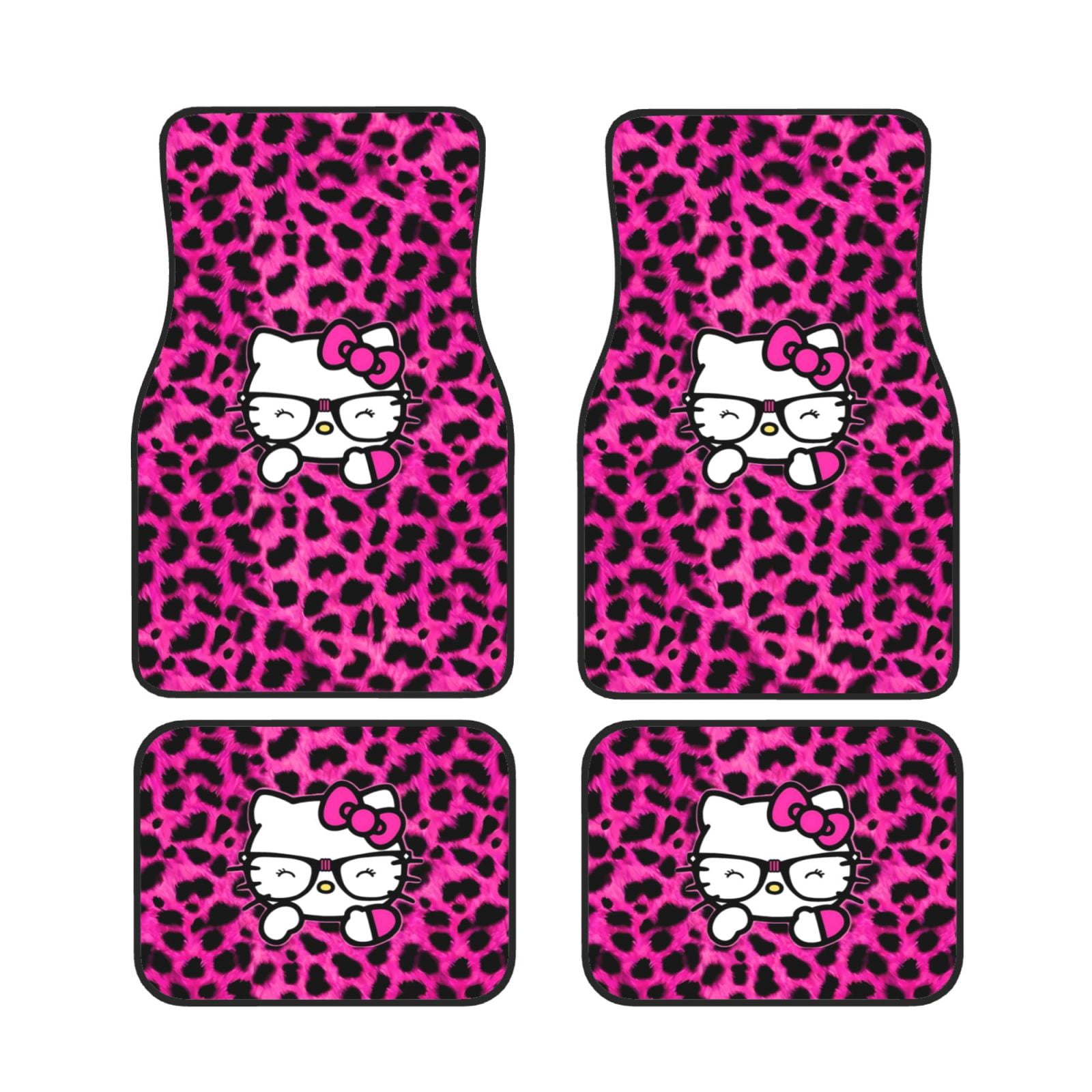 Hello Kitty(3) Car Floor Mats for Front and Rear Foot Pads Car ...