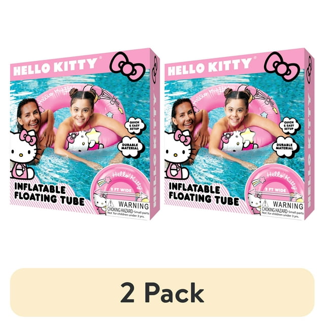 (2 pack) Hello Kitty 3 Ring Float - Walmart.com