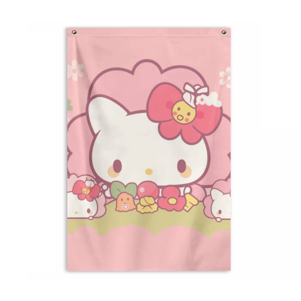 Hello Kitty 30x45cm Double vertical flag multi-size (double-sided ...