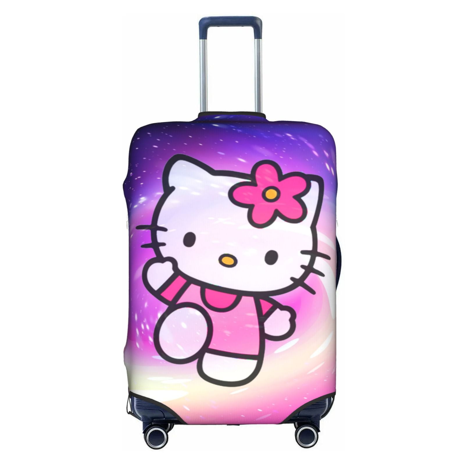 Hello Kitty(344)Travel Suitcase Protector Pink Cat Elastic Washable ...
