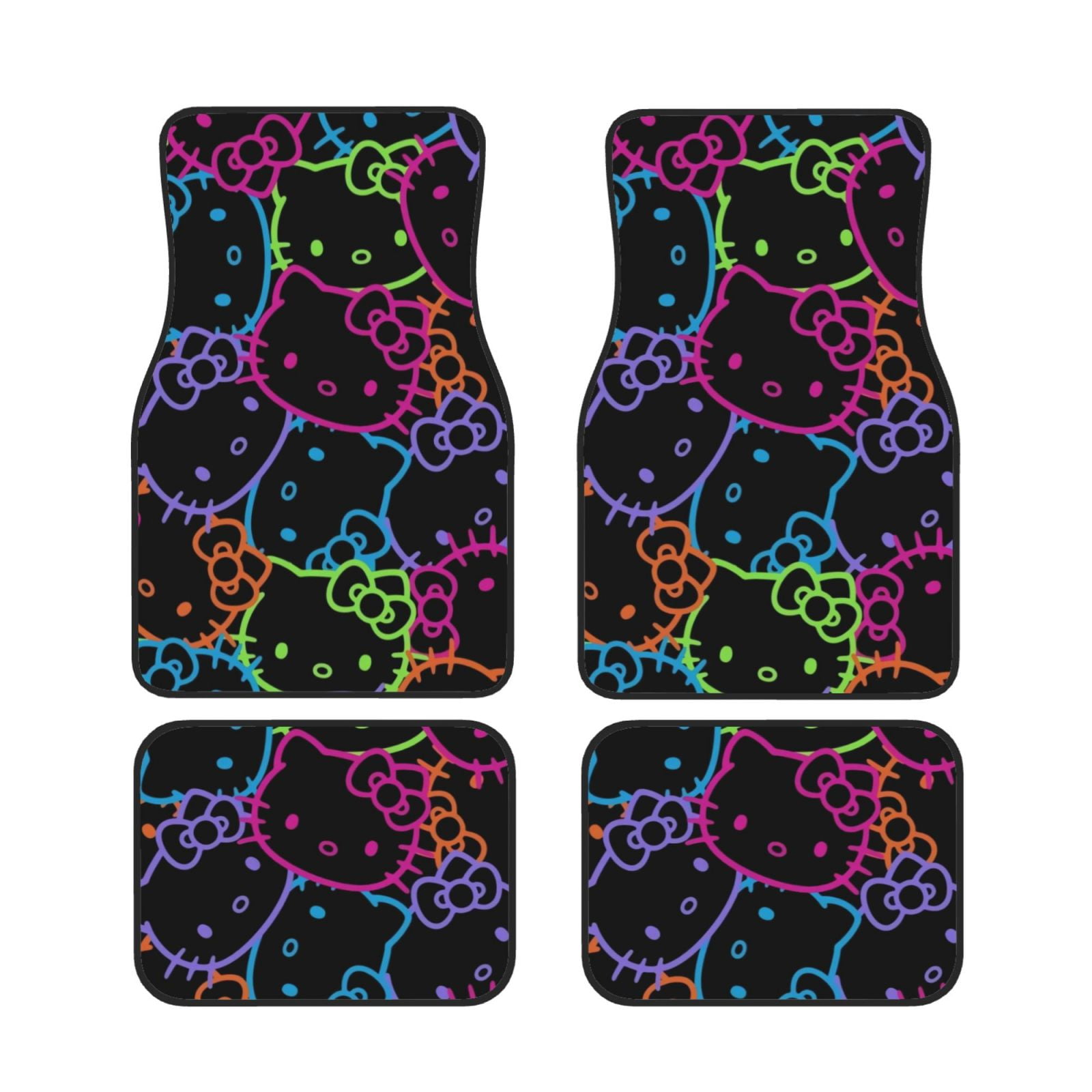 Hello Kitty(37) Car Floor Mats Universal SUV Front Rear Floor Foot Mats ...
