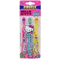 Hello Kitty Kids Set Gift - 3pk Soft Toothbrush for Children Aged 3 ...
