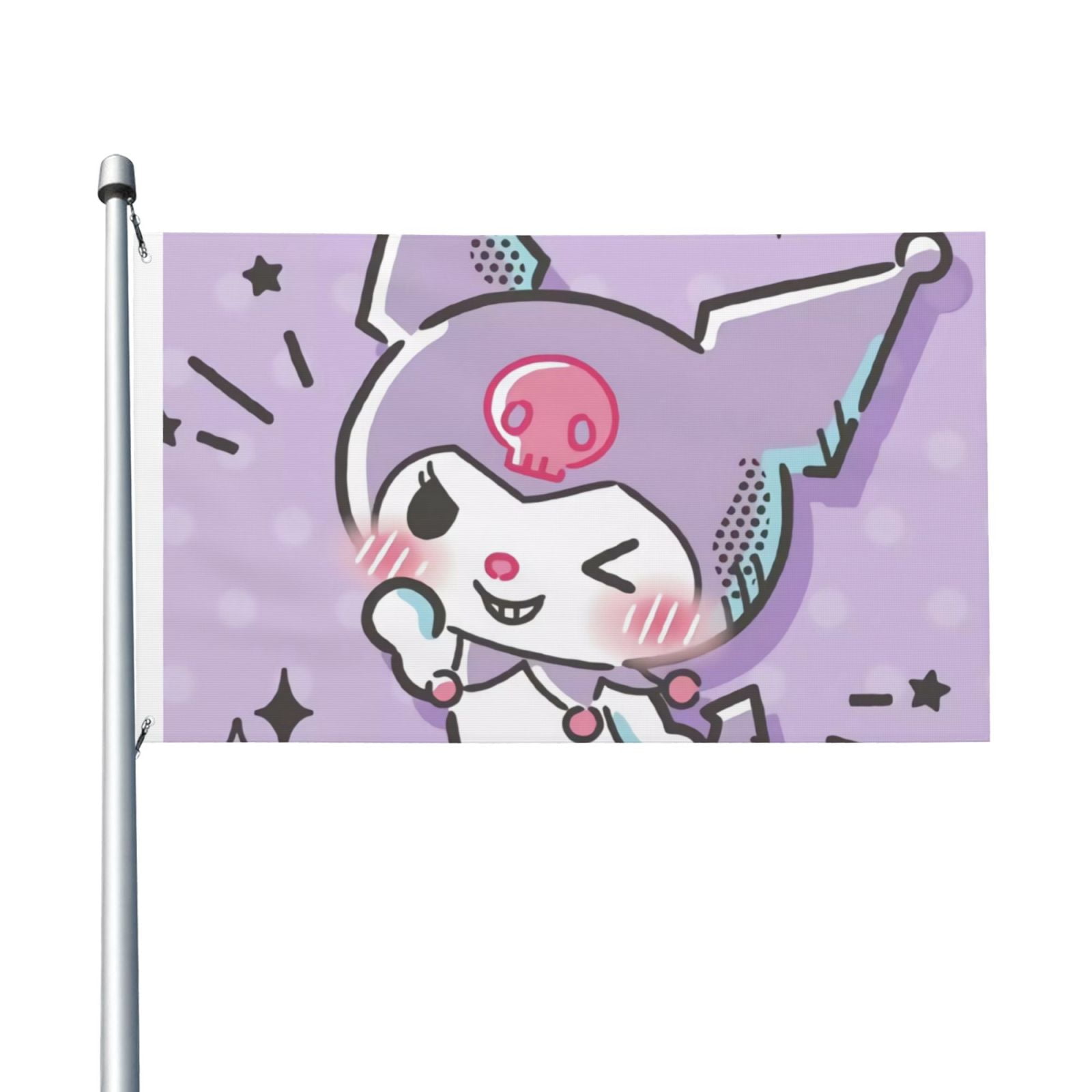 Hello Kitty 3x5ft Face Flag Fade Proof Holiday Fall Flag Outdoor Banner ...