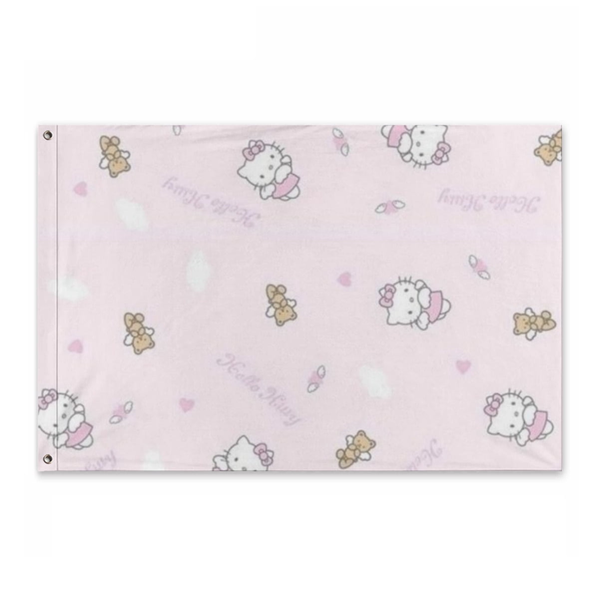 Hello Kitty 4x6FT- Single layer Flag Multi-size Banner Indoor Outdoor ...