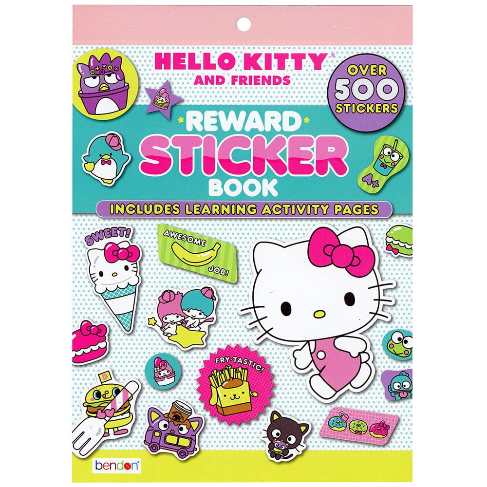 Hello Kitty 500 STICKERS Reward Sticker Pad - Walmart.com