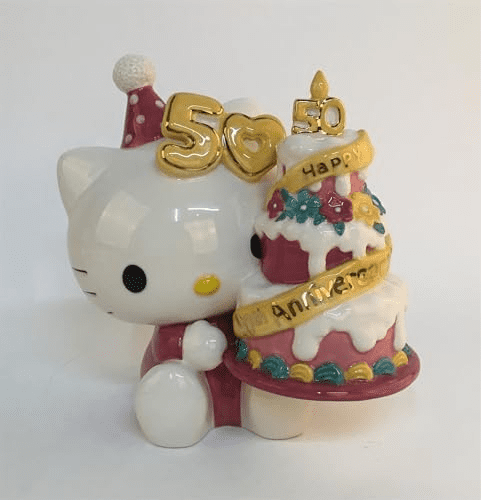 Hello Kitty 50th Anniversary Party with Adorable Mini Tiered Birthday ...