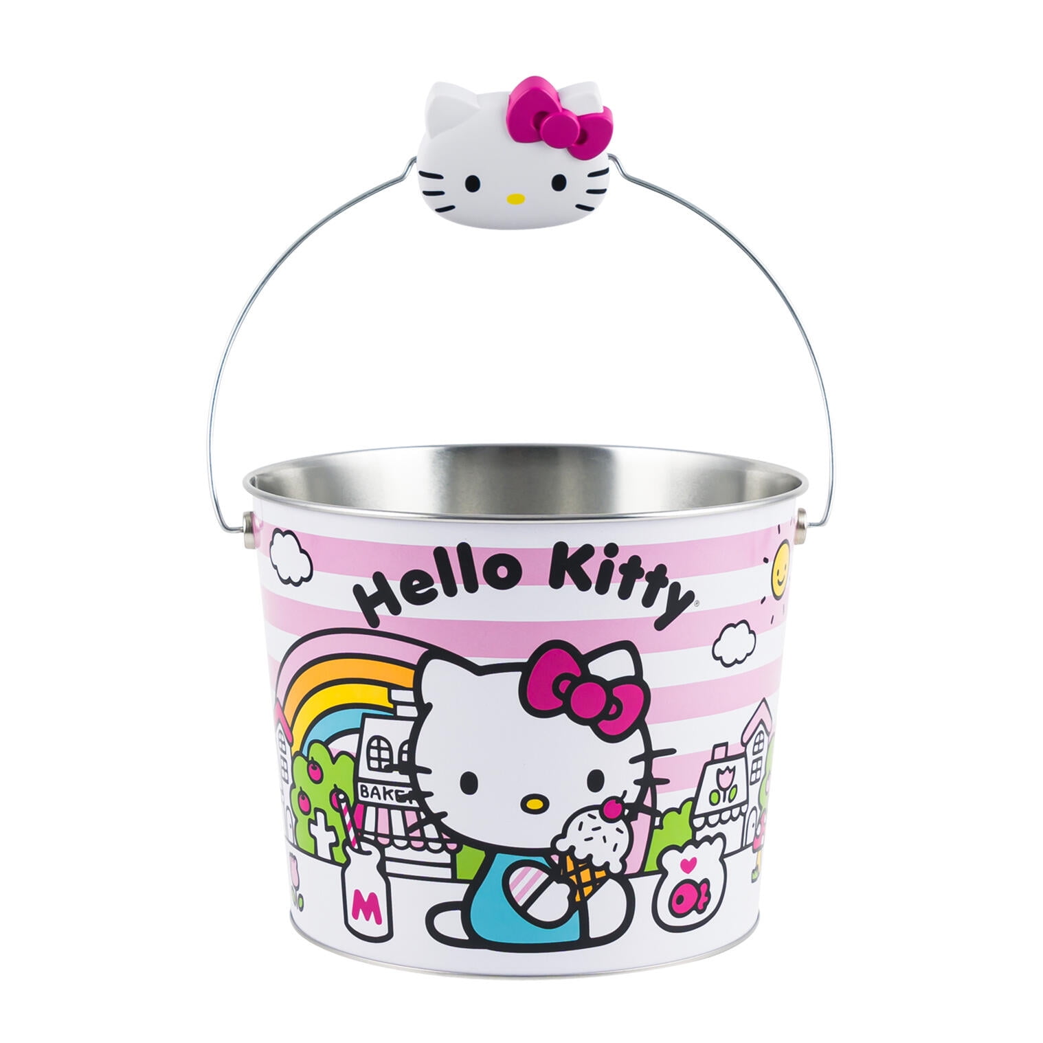 Hello Kitty 7" x 9" Large Bucket Pink - Walmart.com