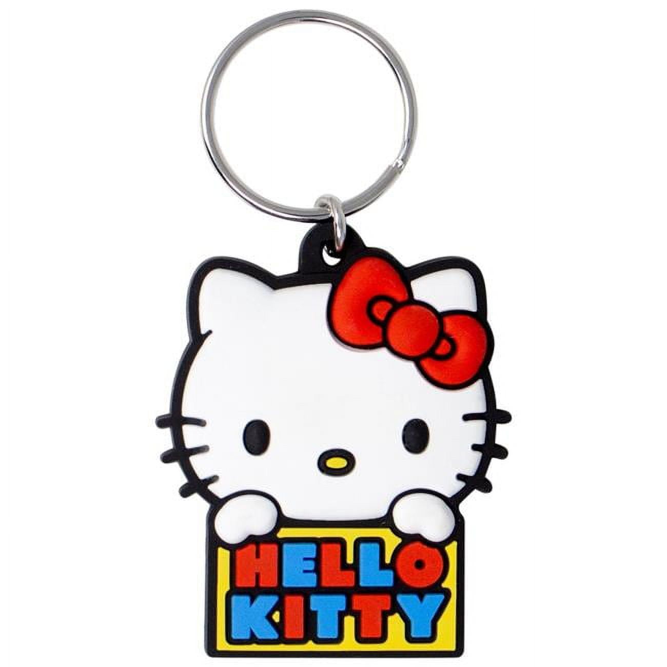 Hello Kitty Keychain, Plastic Design with Metal Ring, Backpack ...