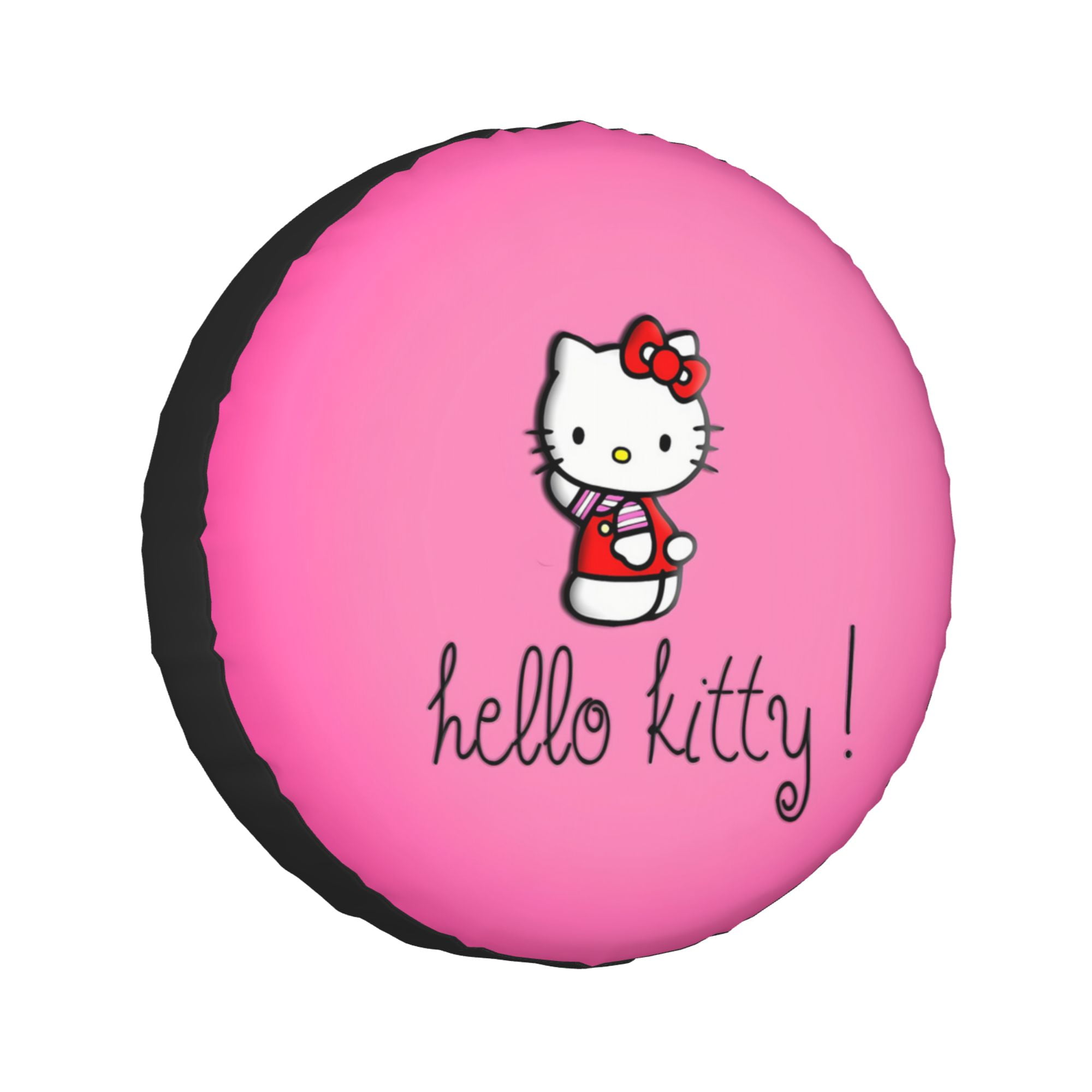 Hello Kitty(81) Spare Tire Cover,Universal Wheel Tire Cover 14 15 16 17 ...