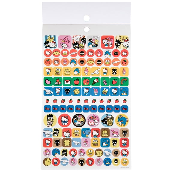 Hello Kitty, Sticker Pad, 295+ 4-Sheet, Sanrio Licensed Kids Decor ...