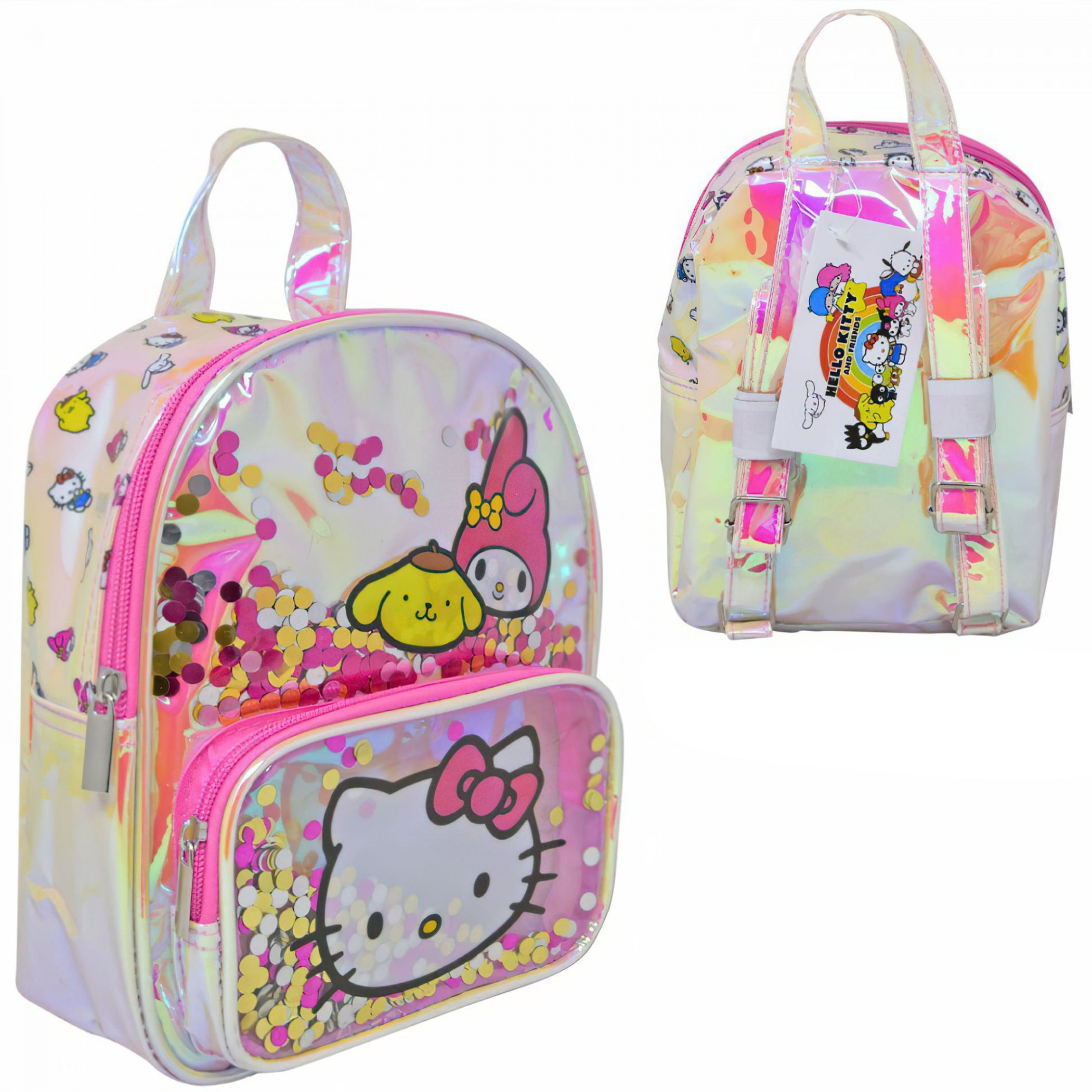 Hello Kitty Mini Polyester Backpack, Multicolor - Walmart.com