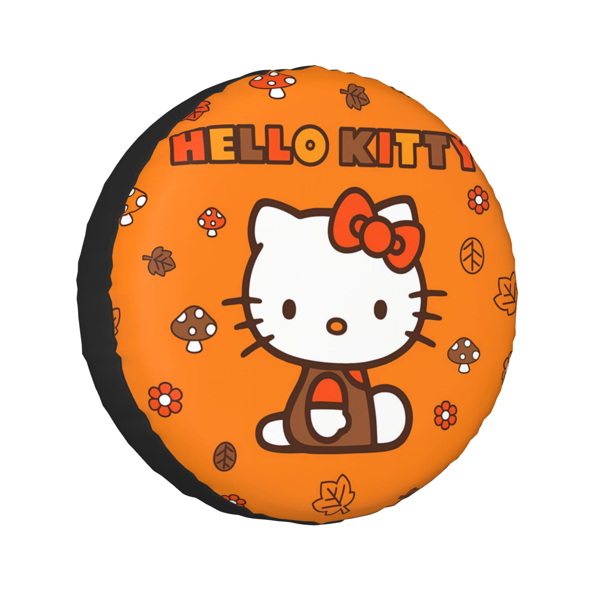 Hello Kitty(89) Spare Tire Cover,Universal Wheel Tire Cover 14 15 16 17 ...