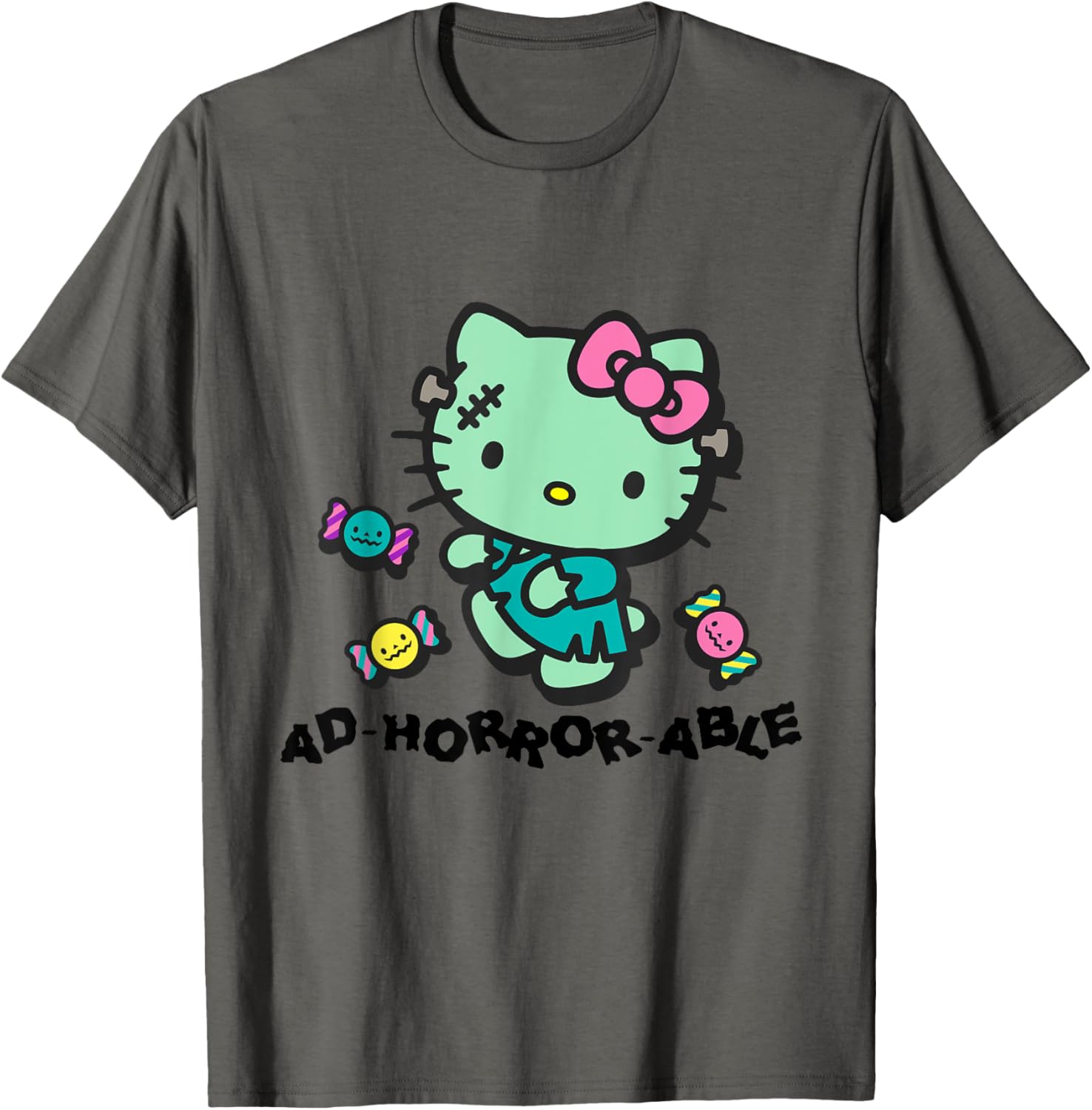 Hello Kitty Ad-horror-able T-Shirt - Walmart.com