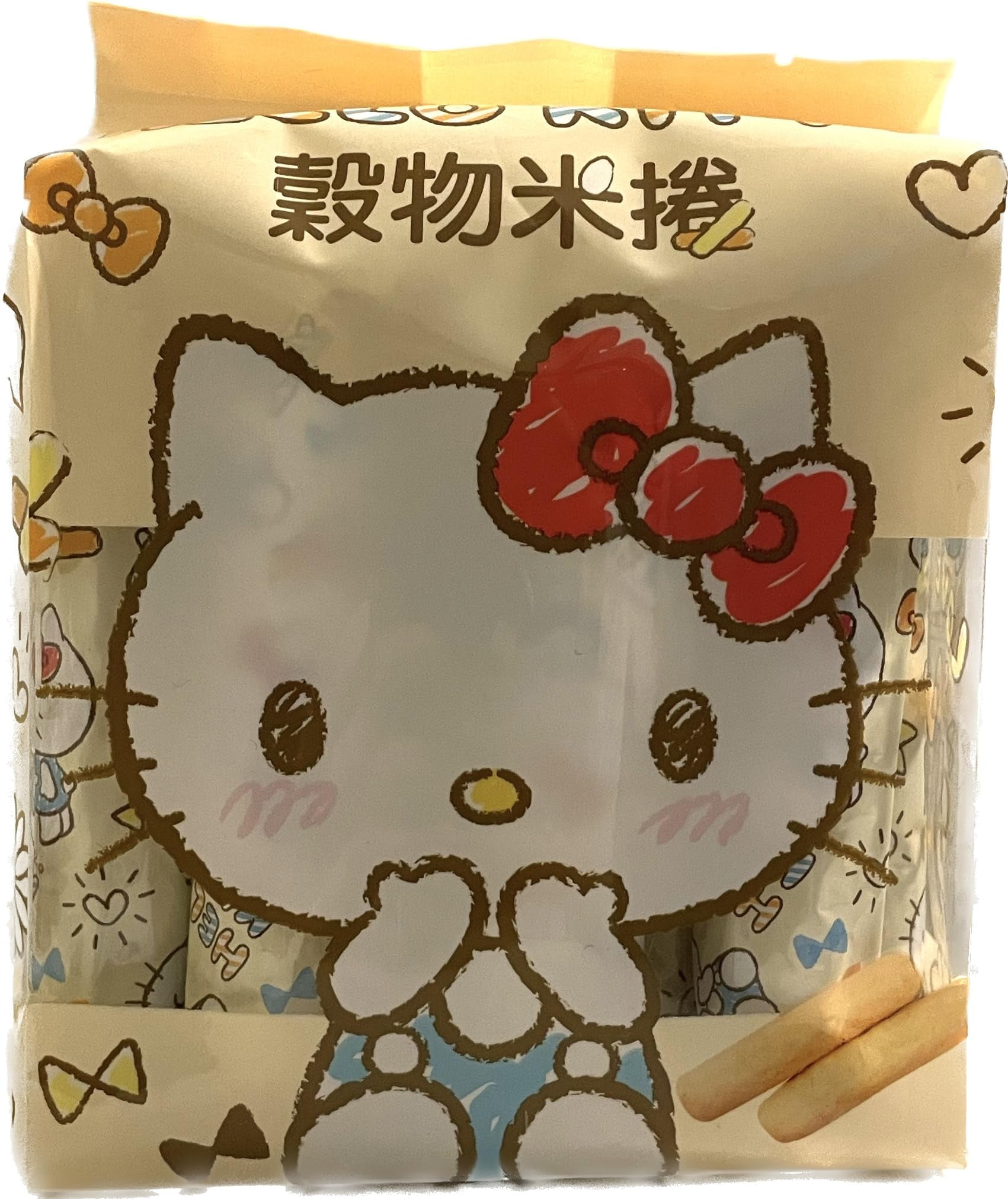 Hello Kitty All natural GP27 Energy Gain rice cake roll 5.64 oz (Egg ...
