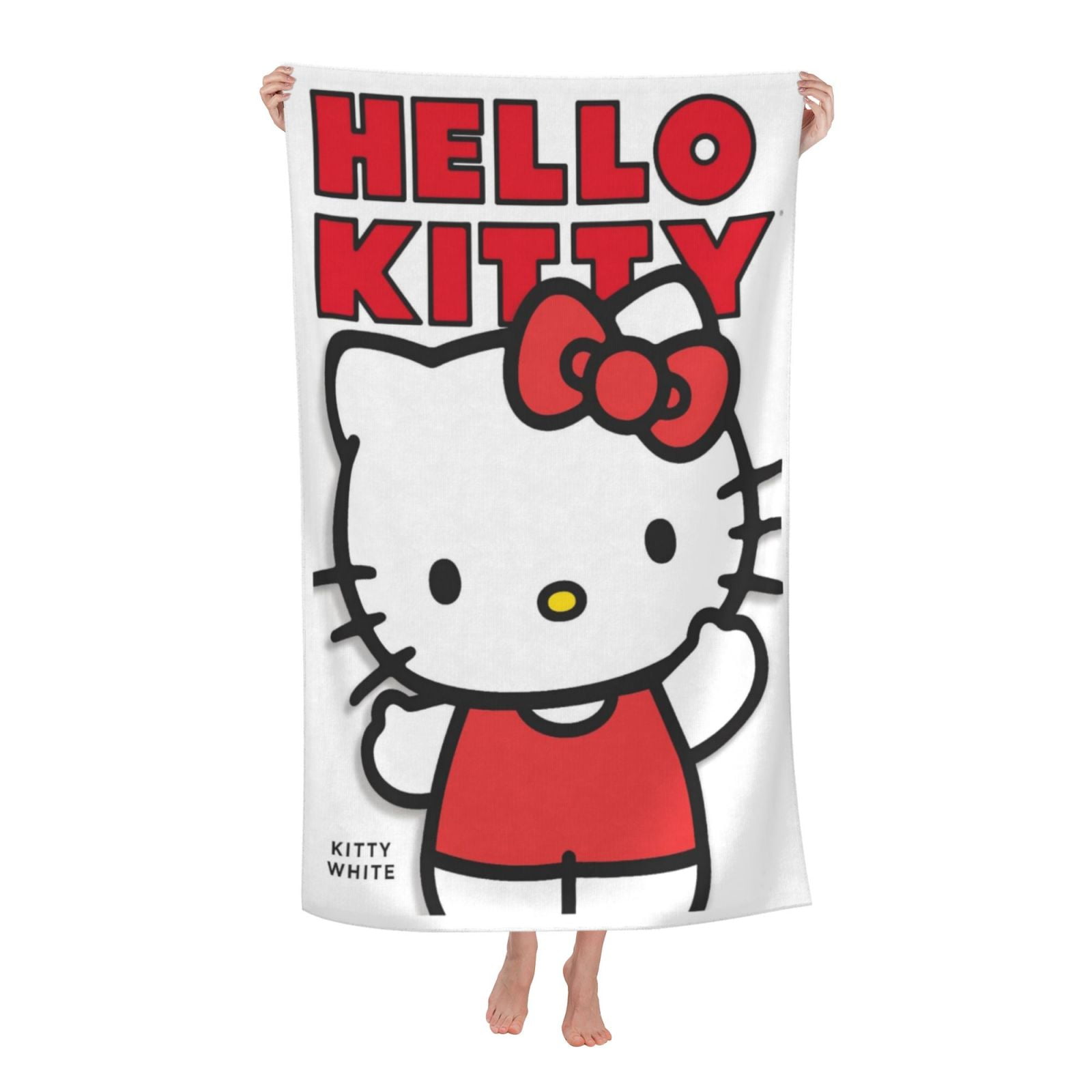 Hello Kitty And Friends Bath Towels for Kids and Adults,Soft Microfiber ...