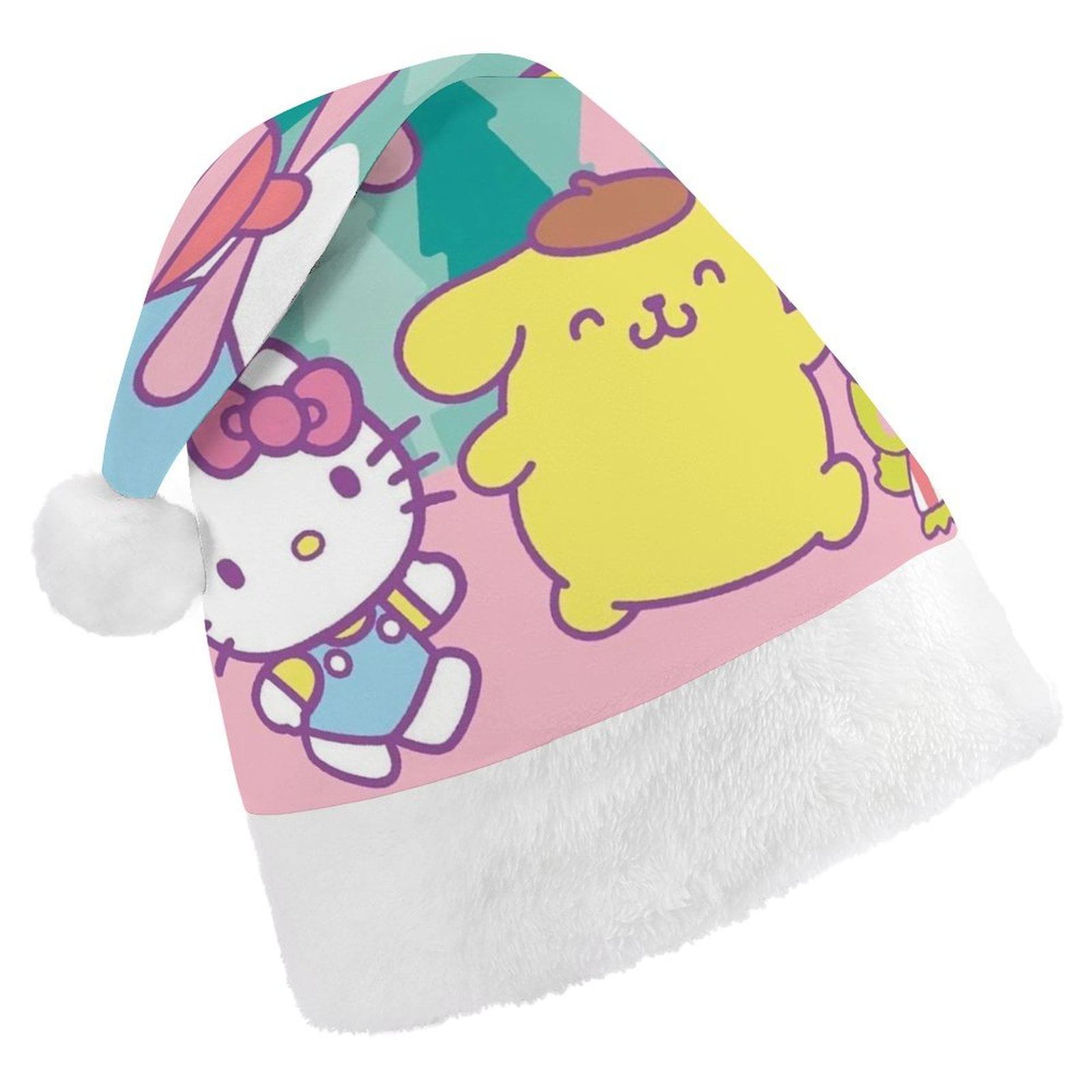 Hello-Kitty And Friends - Happiness Overload Santa Hat for Adults ...