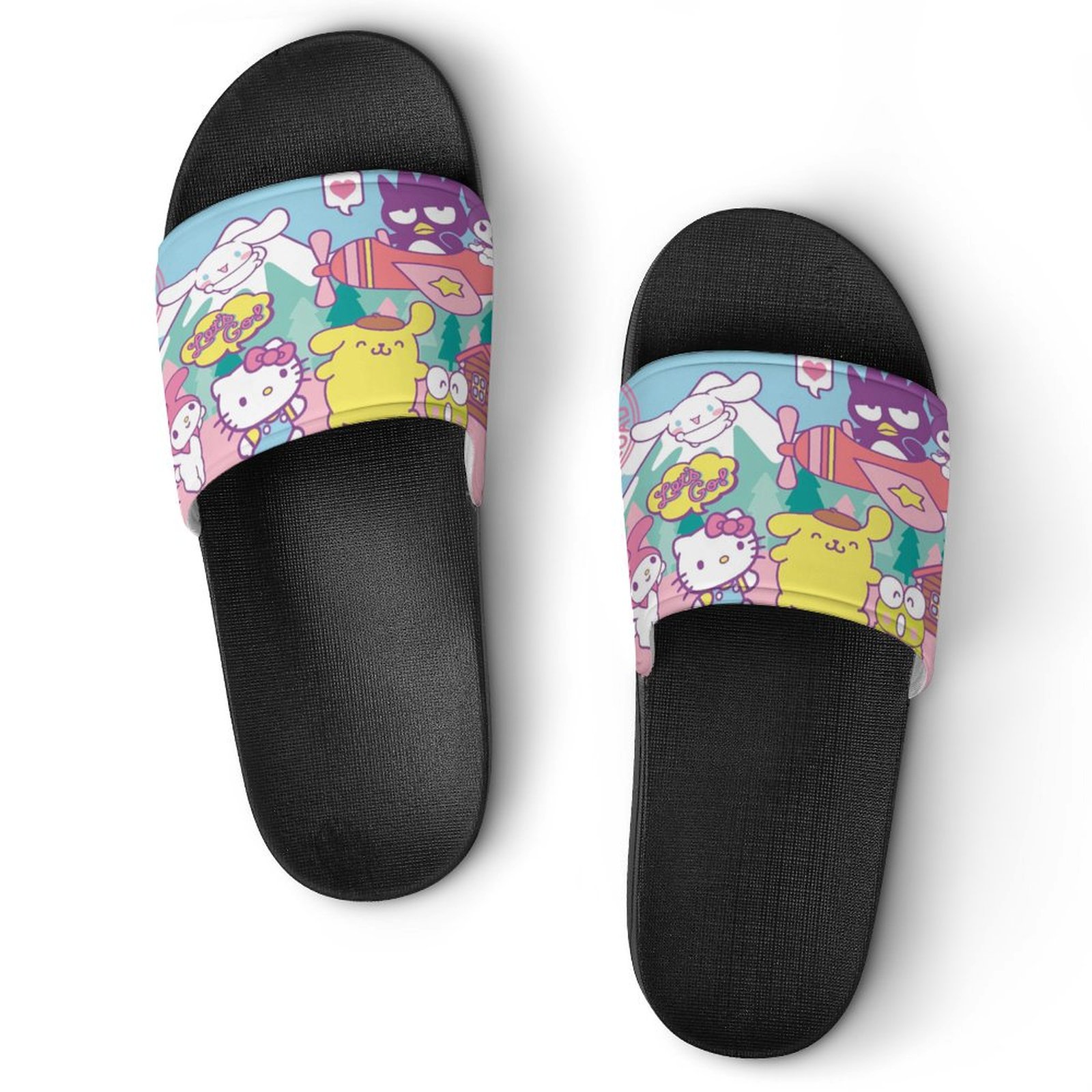 Hello Kitty And Friends - Happiness Overload Slide Sandals for Women ...