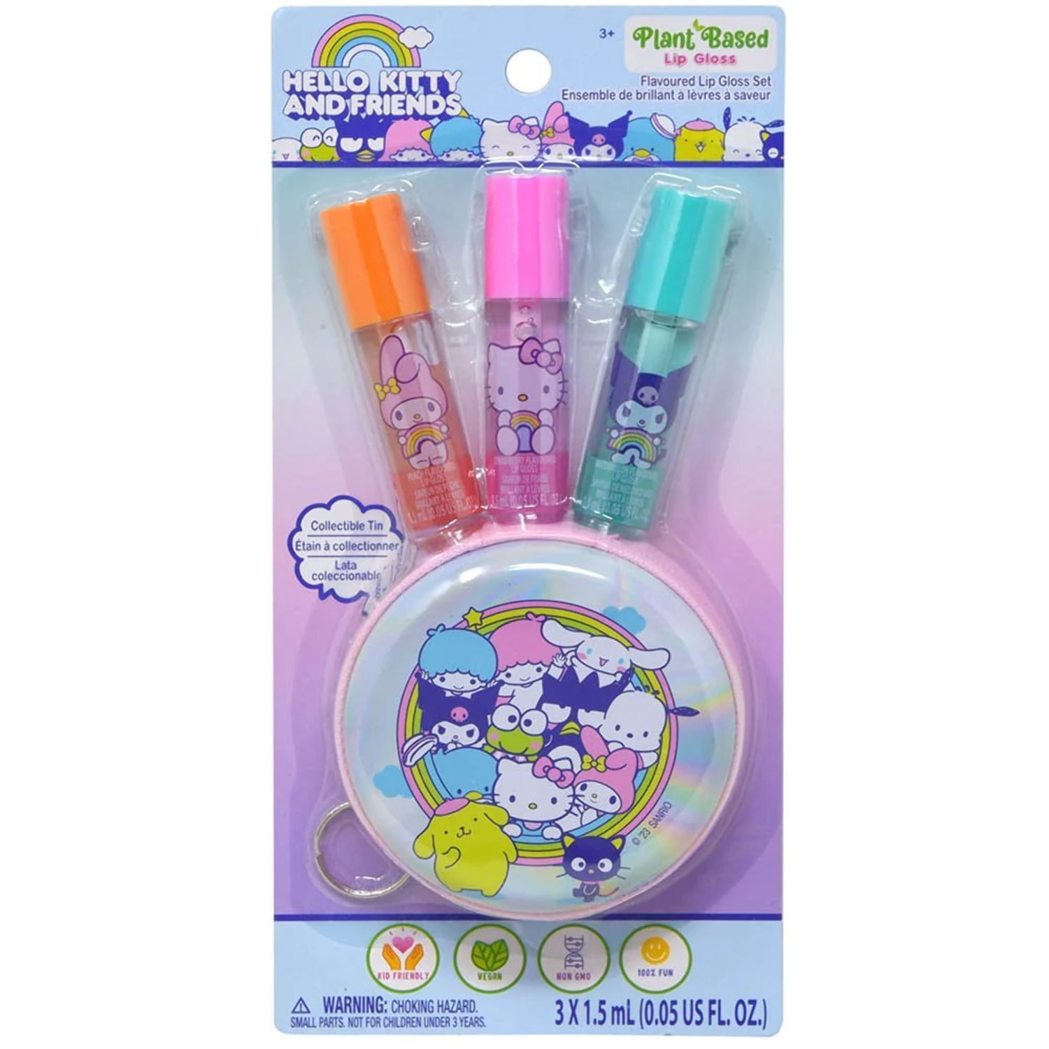 Hello Kitty And Friends - Lip Gross W/Coin Purse - Walmart.com