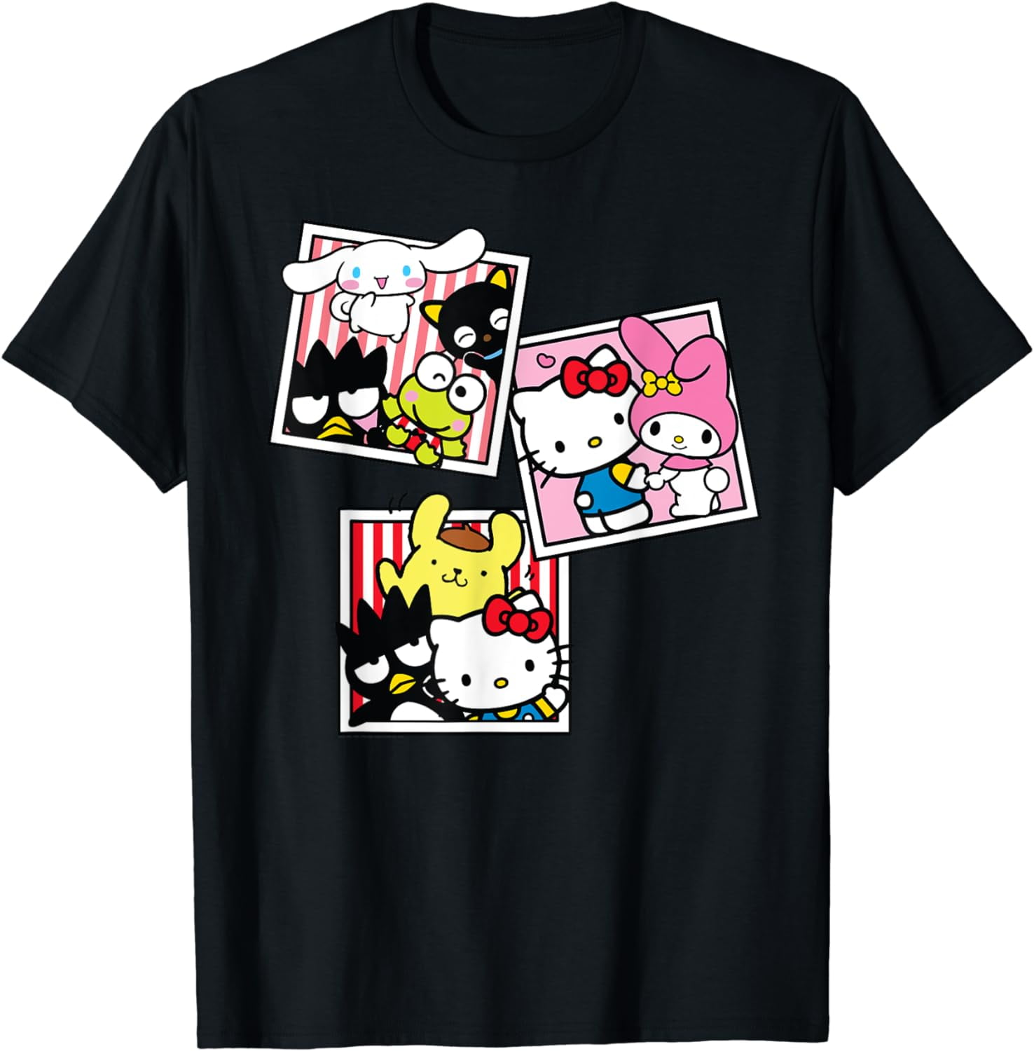 Hello Kitty And Friends Photo Booth Fun Short Sleeve T-Shirt - Walmart.com