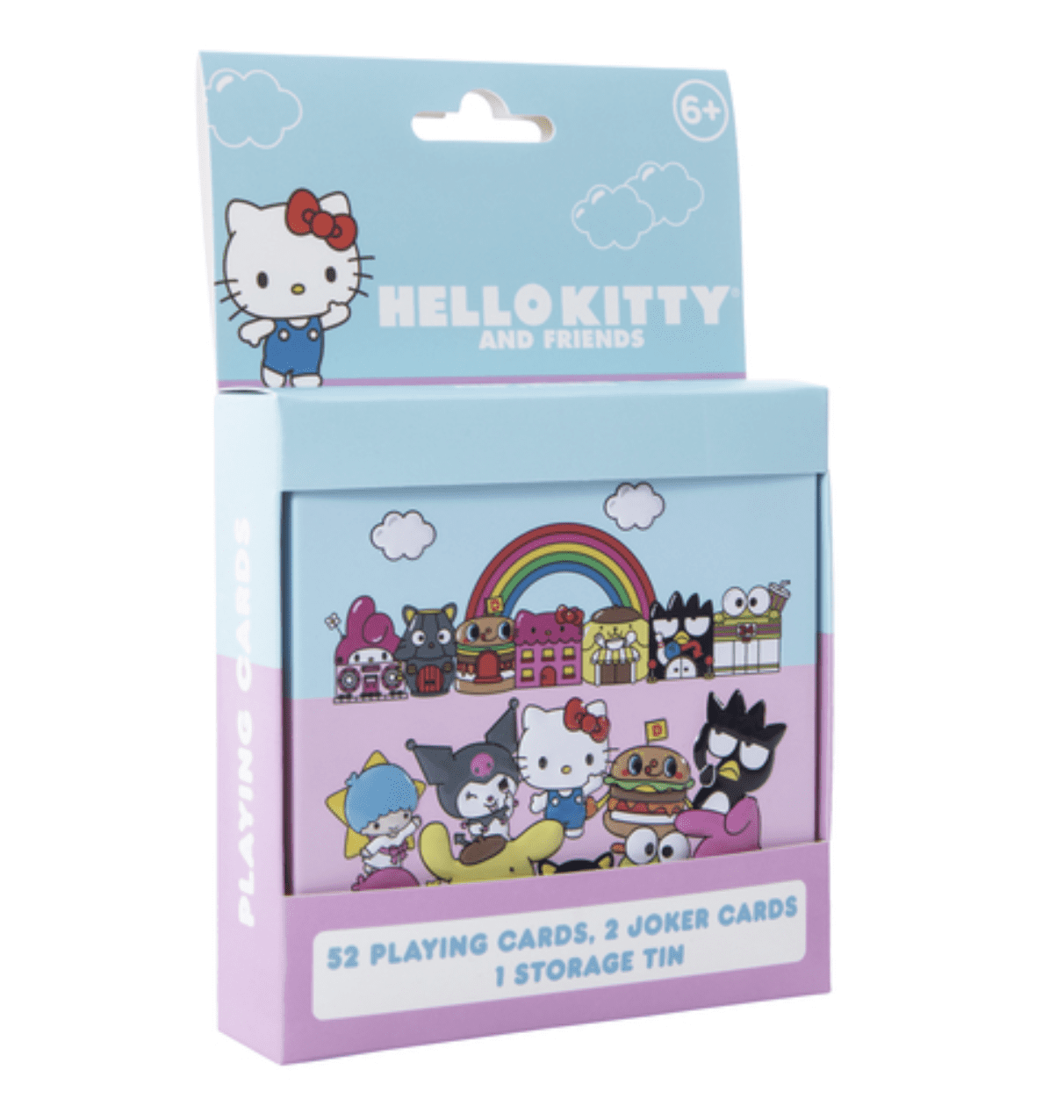 Sanrio Hello Kitty Standard Playing Card Decks with Storage Tin ...