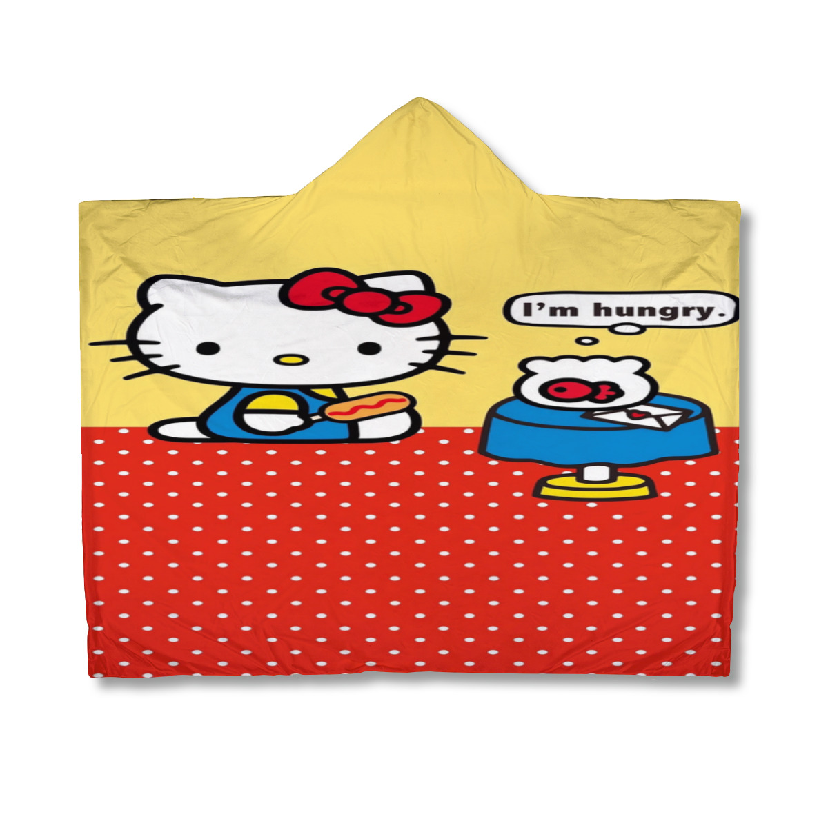 Hello Kitty Animation Sherpa teen hat blanket, which can be given to ...