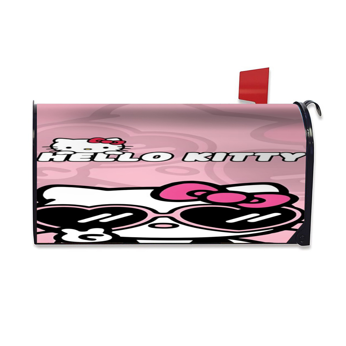 Hello Kitty Animation mailbox cover both sides customized, personalized ...