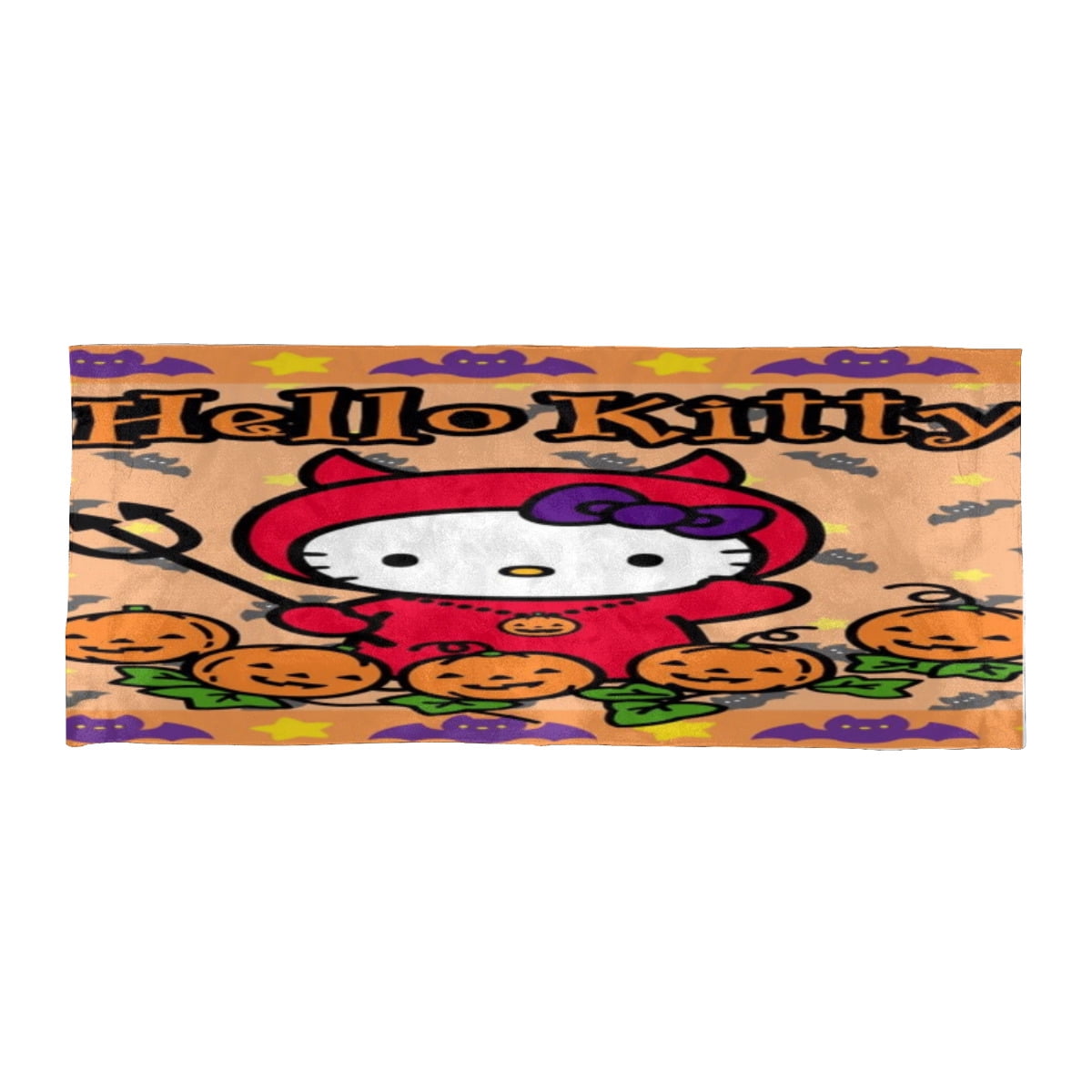 Hello Kitty Animation yoga mat cloth, outdoor sports folding yoga mat ...