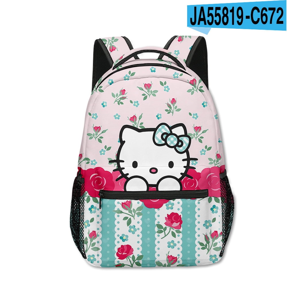 Hello-Kitty Anime Backpack For Women Men, Fashion Daypack, Classic High ...