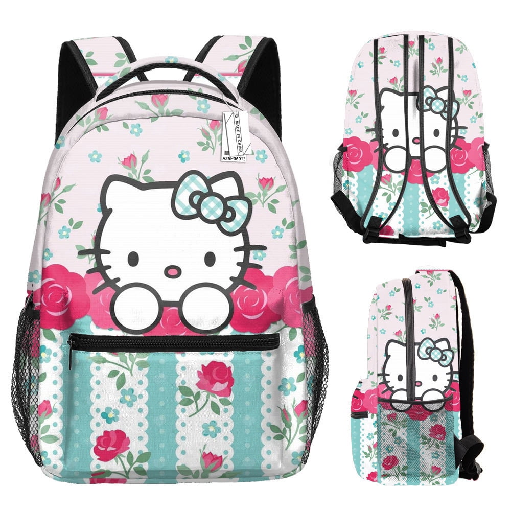Hello-Kitty Anime Backpack For Women Men, Fashion Daypack, Classic High ...