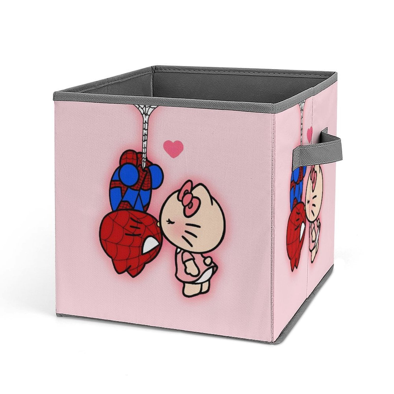 Hello Kitty Anime Cartoon Cube Storage Bins, Foldable Storage Cube ...