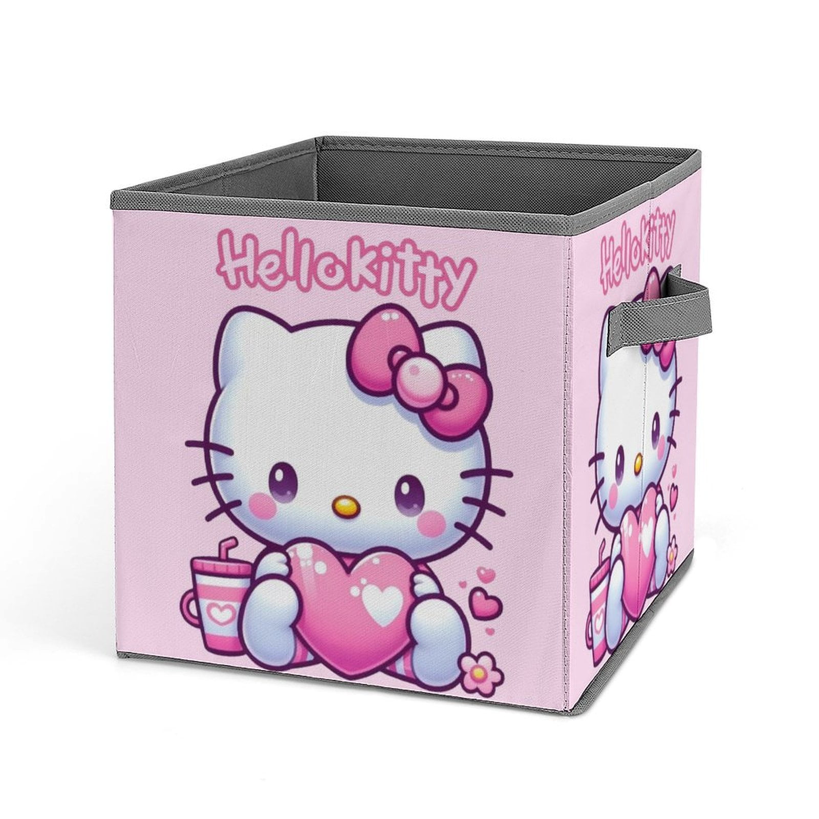 Hello Kitty Anime Cartoon Cube Storage Bins for Shelves, Storage Cubes ...
